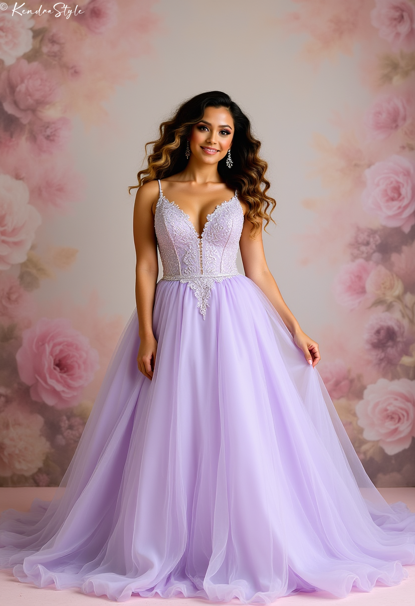 Lavender Pastel Wedding Dress: Color Statement Bridal Style Guide